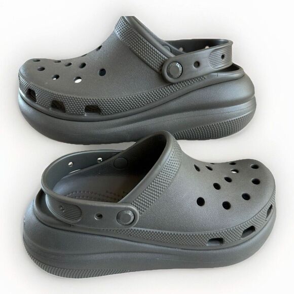 CROCS | Shoes | New Crocs Classic Crush Clogs Platform Shoes Mens 7 ...